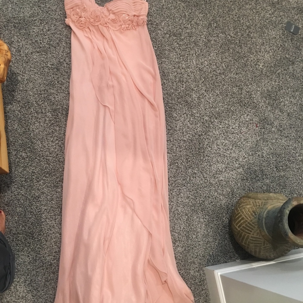 Light Pink Cache Evening Gown - Gem